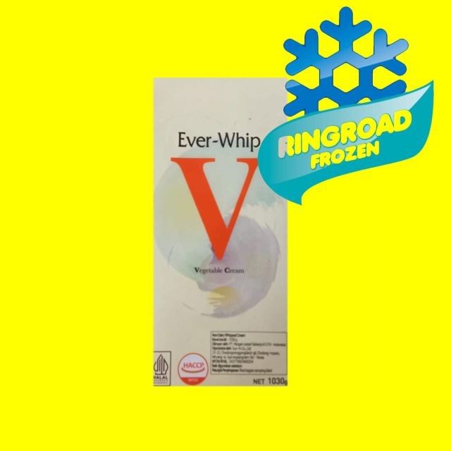 Jual EVER WHIP VEGETABLE CREAM 1030 GR | Shopee Indonesia