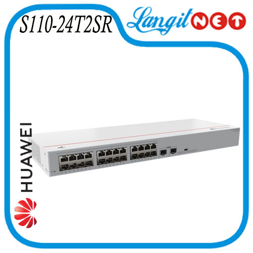 Jual HUAWEI S110-24T2SR SWITCH HUB 24 PORT GIGABIT ETHERNET 2 GE SFP PORT | Shopee Indonesia