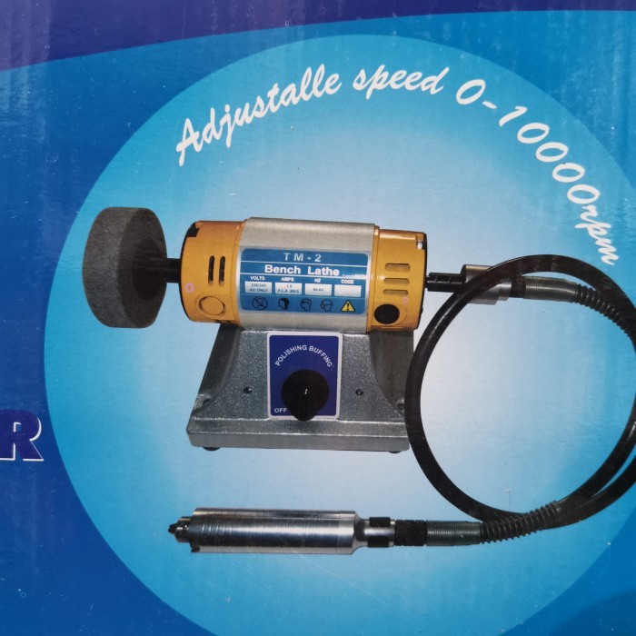 Jual Gerinda duduk 3 inch multi use heavy duty bench grinder tuner set ...