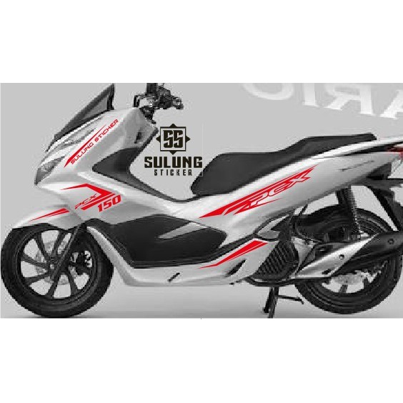 Jual Stiker Body Motor PCX Cutting Sticker Variasi Model Kekinian ...