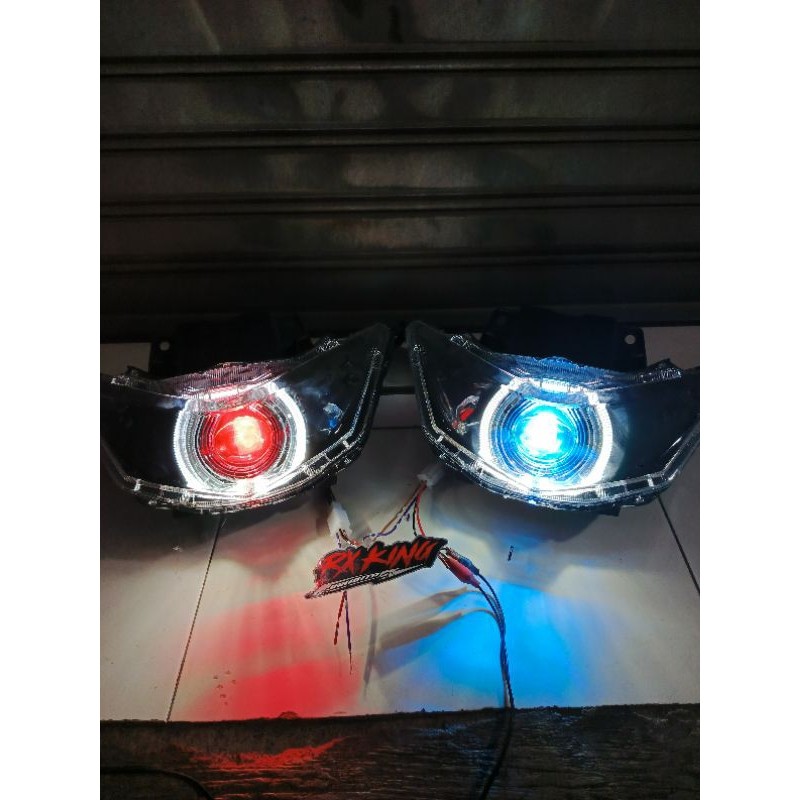 Jual lampu biled billed beat deluxe led iss street 2020-2024 set ...