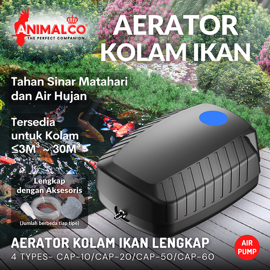 Jual Aerator Pompa Udara Oksigen Kolam Ikan Waterproof Air Pump Mesin ...