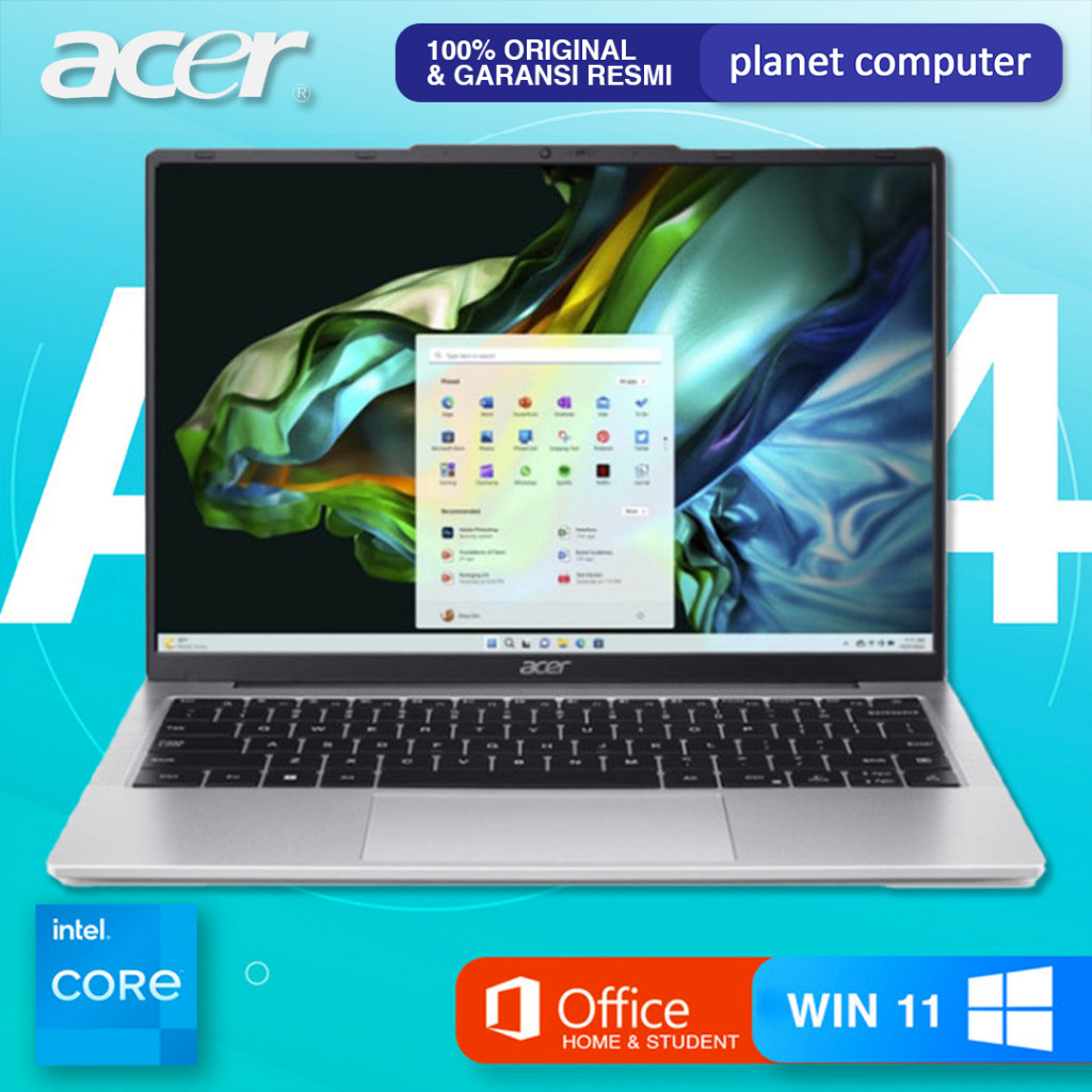 Jual Acer Aspire AL14-31P N100 Ram 8GB 512GB Ssd 14" WUXGA IPS W11+OHS ...