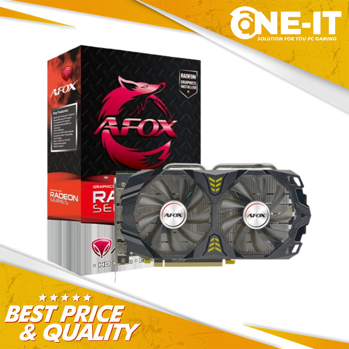 Jual VGA AFOX RADEON RX 580 8GB DDR5 GARANSI 1 TAHUN | Shopee Indonesia