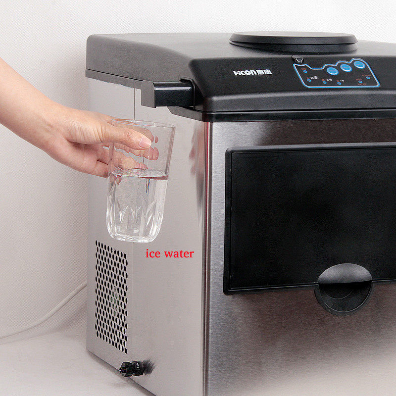 Jual Electric ice maker 25kg/day commercial countertop Automatic ice ...