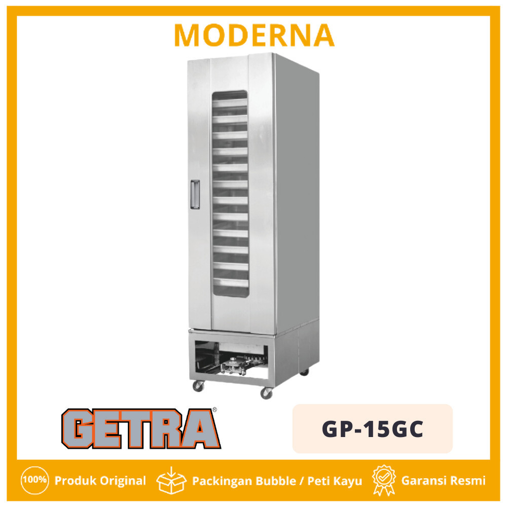 Jual GETRA GP 15GC GP-15GC PROOFER ROTI LISTRIK GAS 15 TRAY Original ...