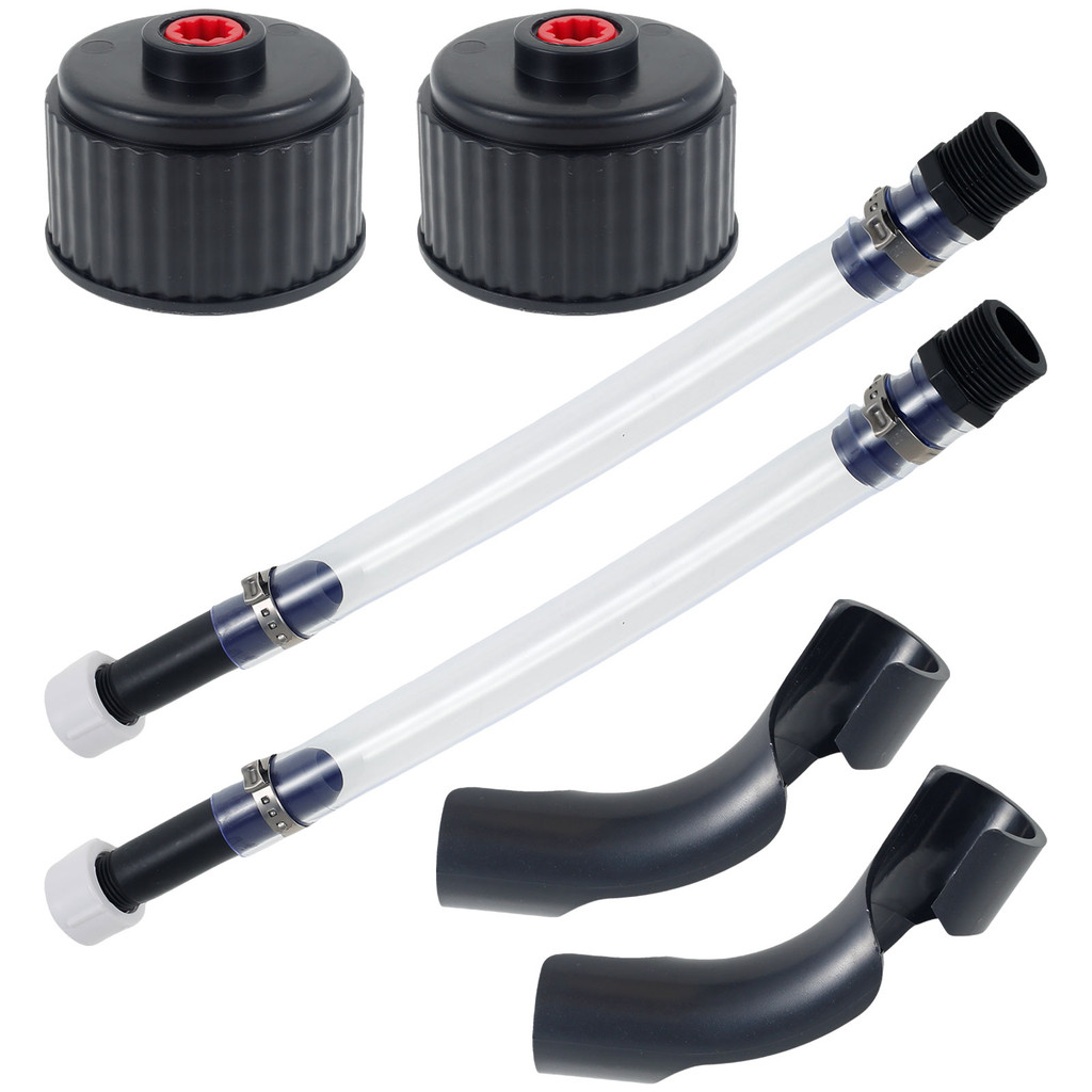 Jual Racing Fuel Filler Hose Transparent PVC Gas Tank Hose Universal ...