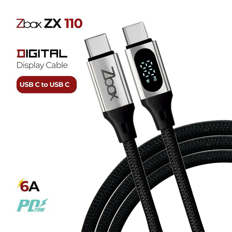 Jual Z110 Kabel Data Usb Type C To type C 20W PD Super Fast Charging ...