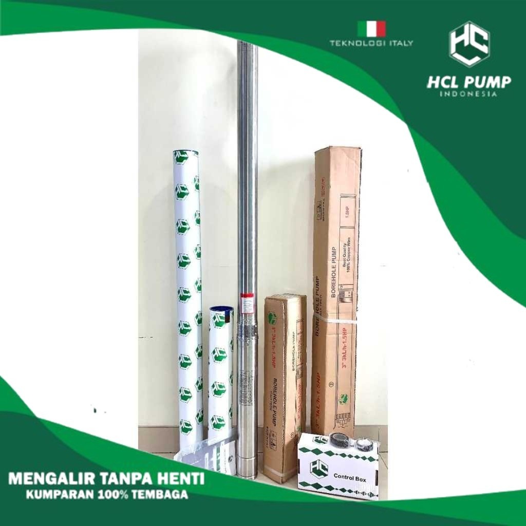 Jual Pompa Air Submersible Hcl Pump 2HP - 4" SDM 10/9 - 2HP 2" 1500W ...