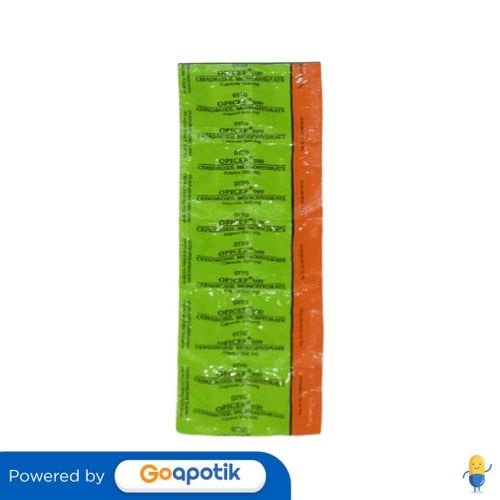Jual Opicef 500 Mg Kapsul Strip | Shopee Indonesia