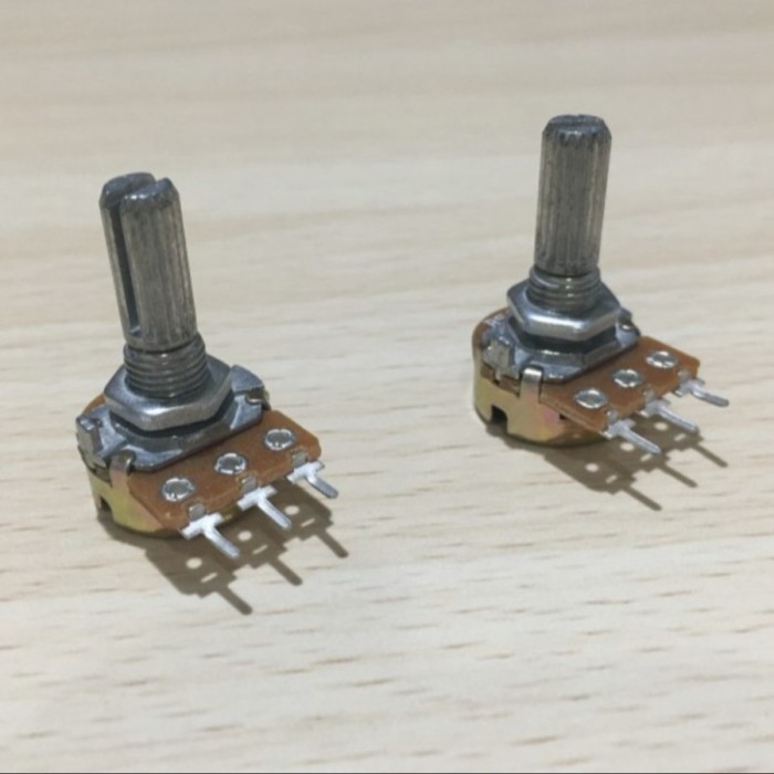 Jual POTENSIO POTENSIOMETER POTENTIO MONO 50K 50 K B50K 50.000 OHM ...