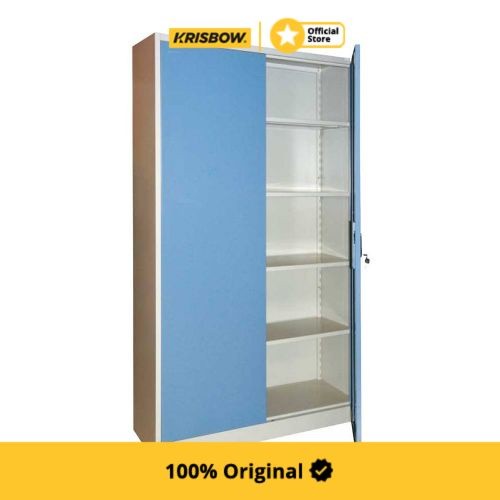 Jual promo Krisbow File Cabinet Lemari Kantor 2 Pintu - Biru | Shopee ...