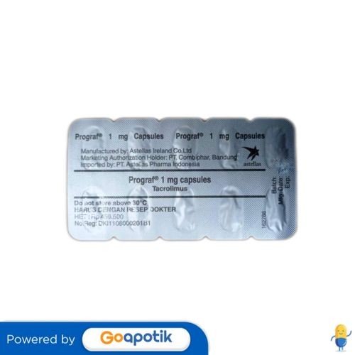 Jual Prograf 1 Mg Strip 10 Kapsul | Shopee Indonesia