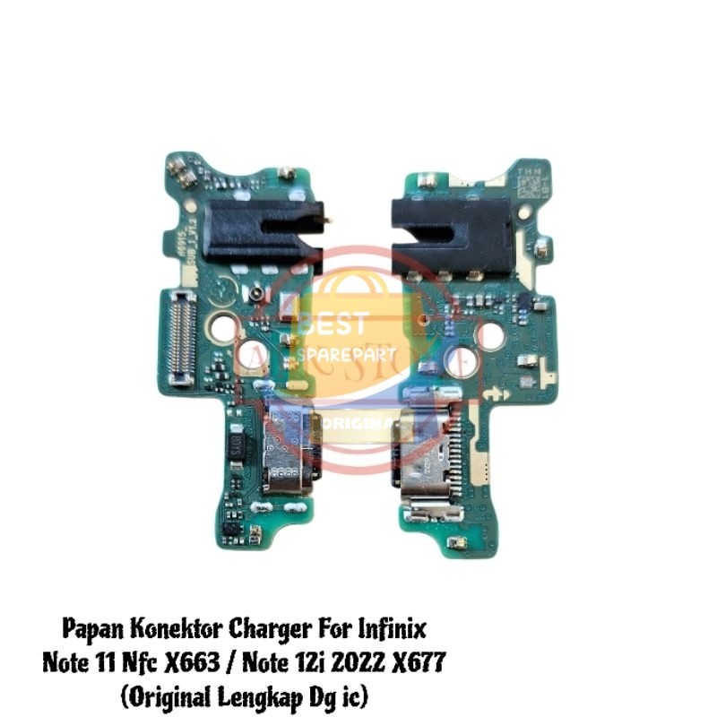 Jual Flexibel Konektor Charger / Papan Con Cas For Infinix Note 11 Nfc ...