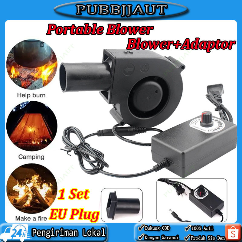 Jual 7530 Blower Mini Blower BBQ Kipas 1 Set Blower 12 Volt Portable ...