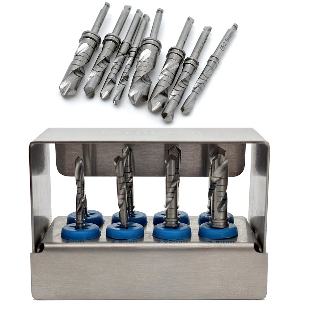 Jual Dental Implant Drills Kit Dental Instrument Tools Lance Pilot ...