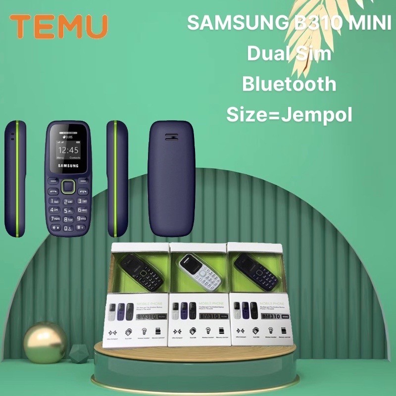 Jual hp jadul SAMSUNG B310E Mini New DUAL SIM Handphone Bisa Bahasa ...