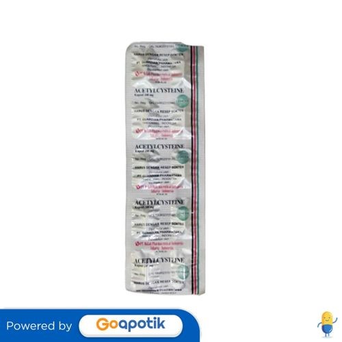 Jual Acetylcysteine Nulab 200 Mg Strip 10 Kapsul | Shopee Indonesia