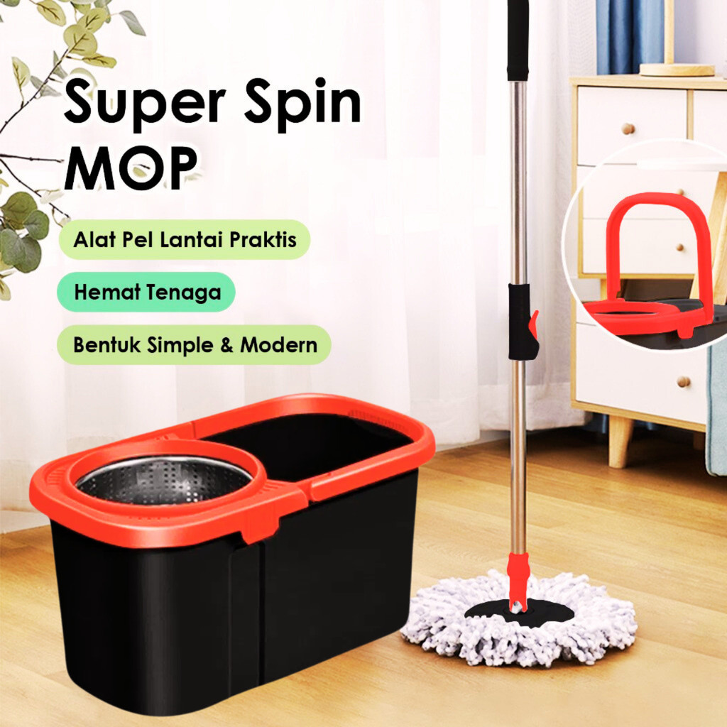 Jual Alat Pel Lantai Super Praktis Spin Mop Super - Alat Pel Lantai ...