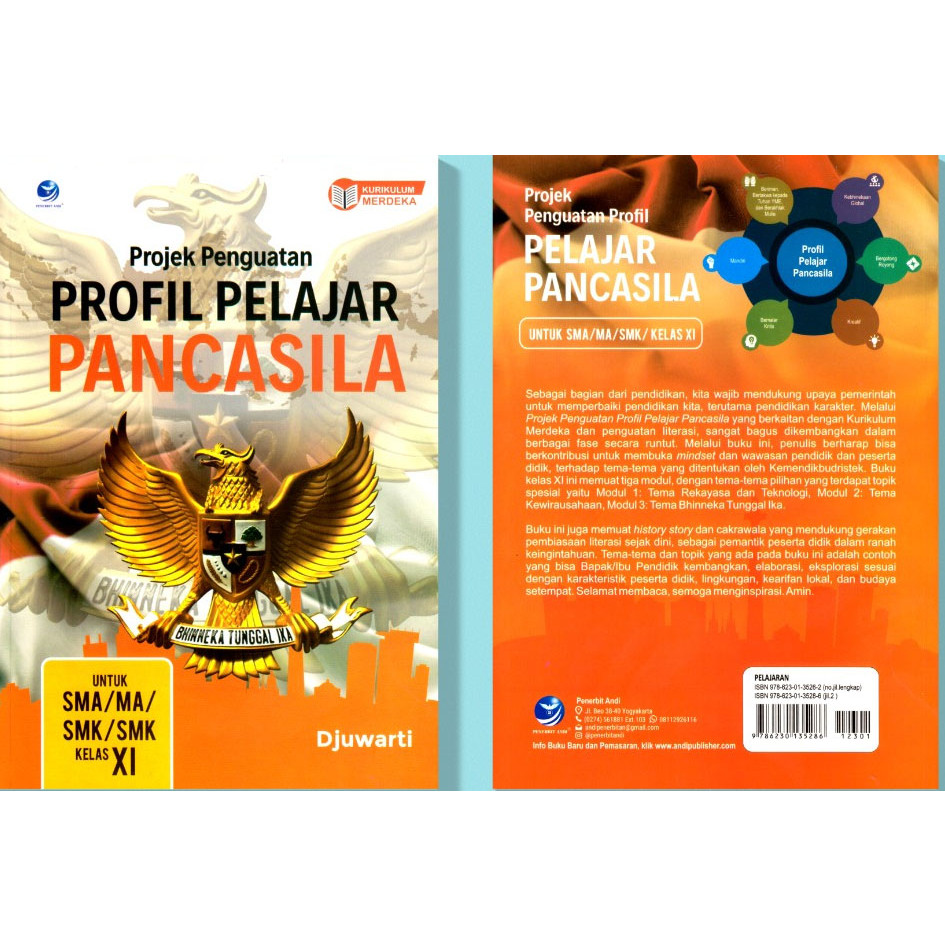 Jual Projek Penguatan Profil Pelajar Pancasila untuk SMA/MA/SMK Kelas X, XI, XII Kurikulum ...