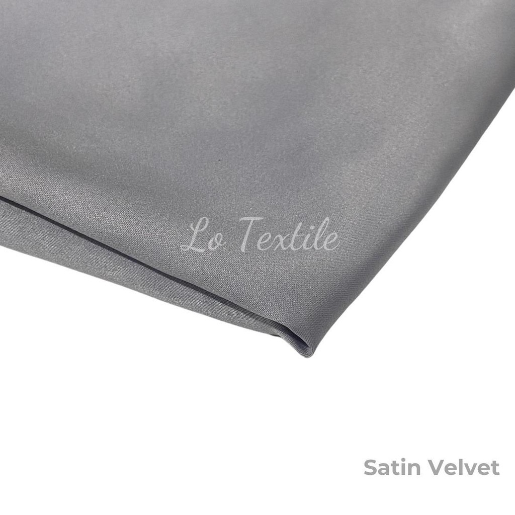 Jual Kain Contoh Handfeel Satin Velvet Sample 20x20cm | Shopee Indonesia