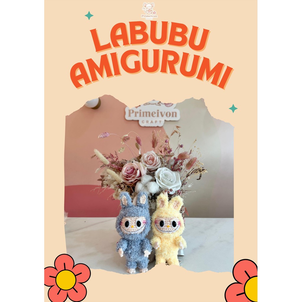 Jual Pola rajut LABUBU amigurumi POLA2410 | Shopee Indonesia