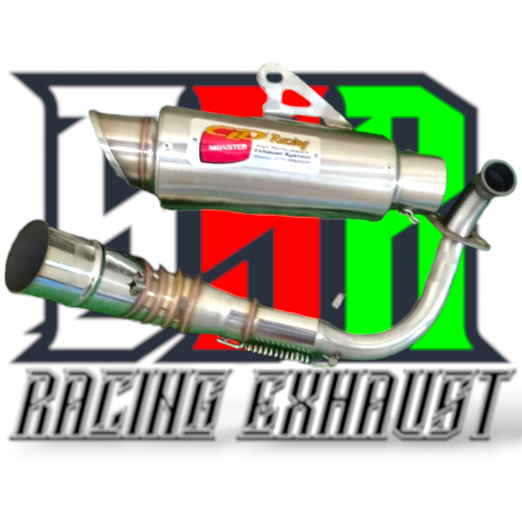 Jual KNALPOT RACING CLD MONSTER READY SEMUA JENIS MOTOR MATIC HONDA ...