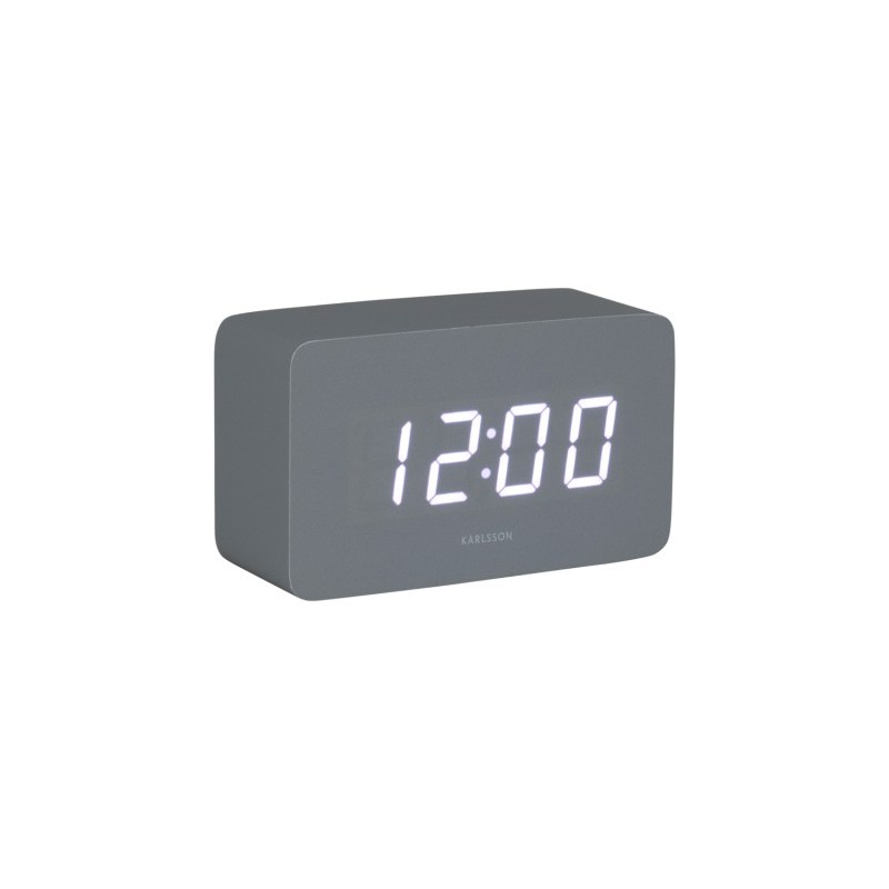 Jual Karlsson Alarm Clock Spry Tube LED Mouse Grey 10 x 5.9 x 4.3 cm ...