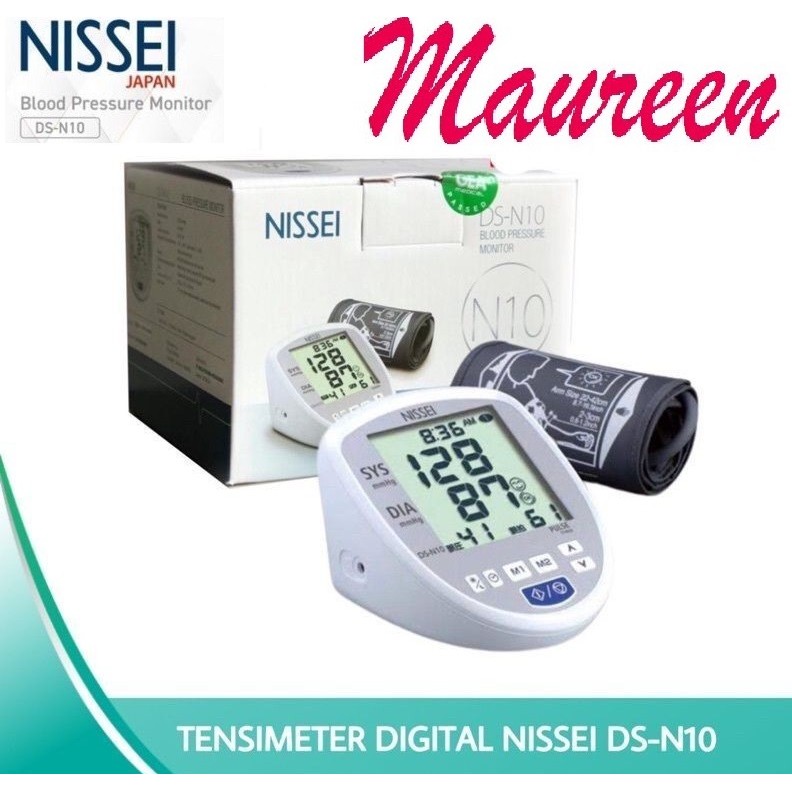 Jual [ COD] Tensimeter Digital NISSEI DS N10 Tensi Digital Tensimeter ...