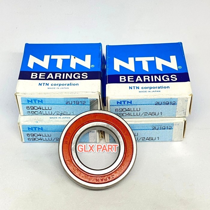 Jual BEARING 6904 LLU NTN TUTUP KARET UKURAN BEARING 20x37x9MM | Shopee ...