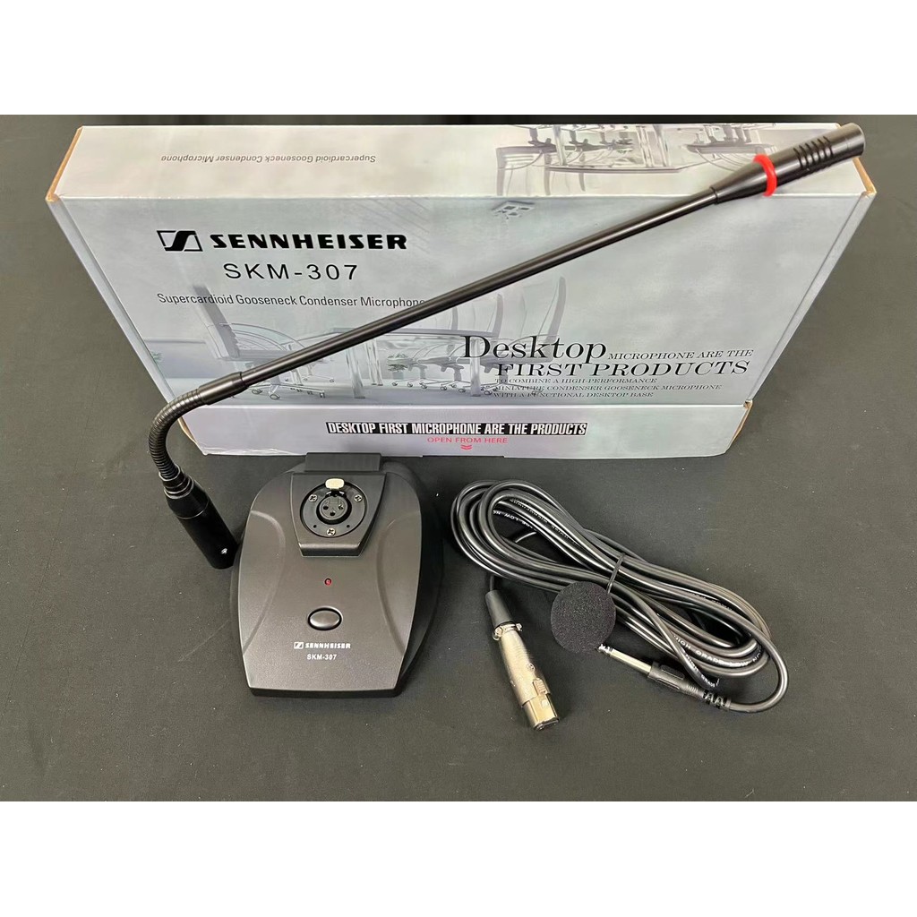 Jual MIC MEJA PODIUM SENNHEISER SKM307 / MICROPHONE PODIUM SKM307 ...