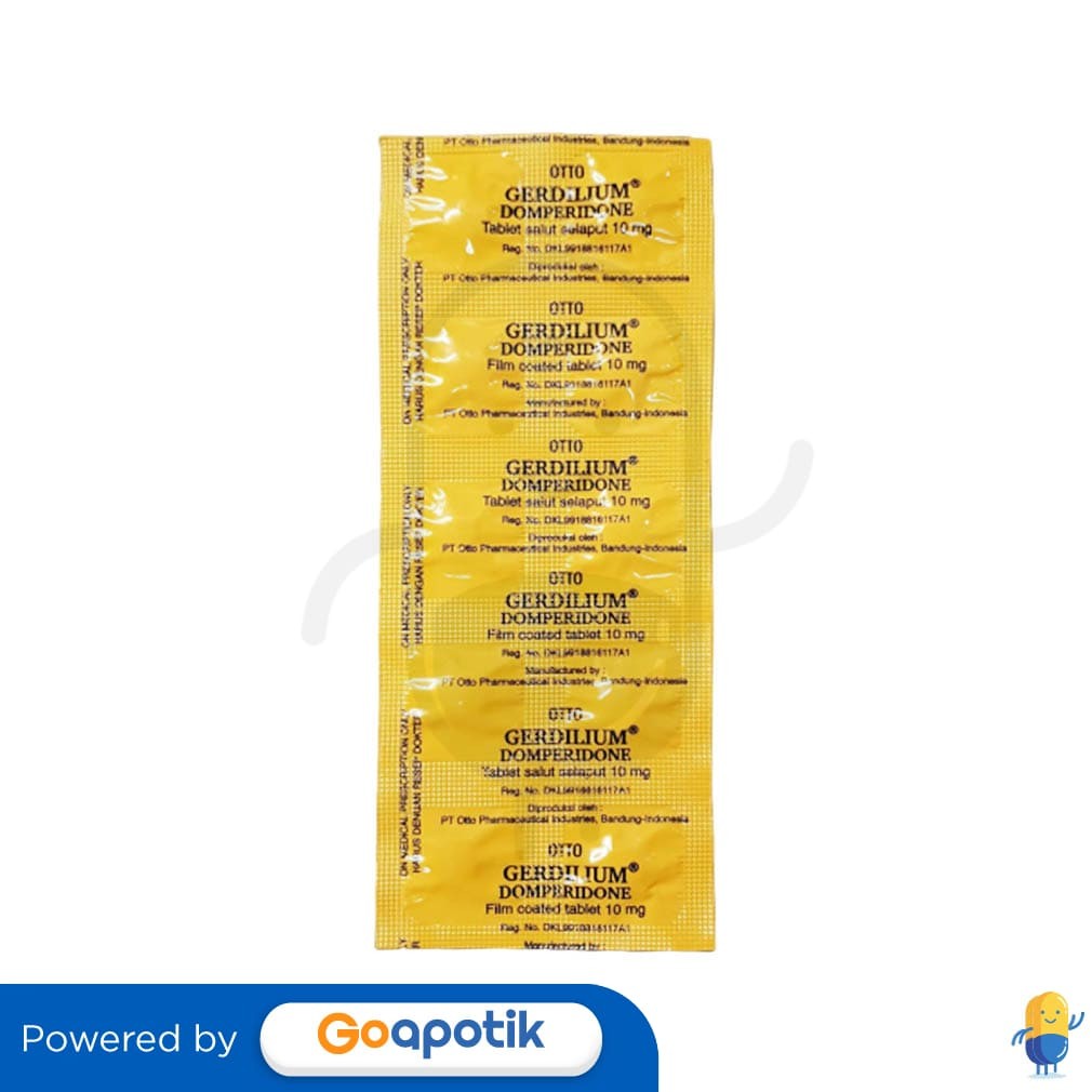 Jual Gerdilium 10 Mg Strip 10 Tablet | Shopee Indonesia