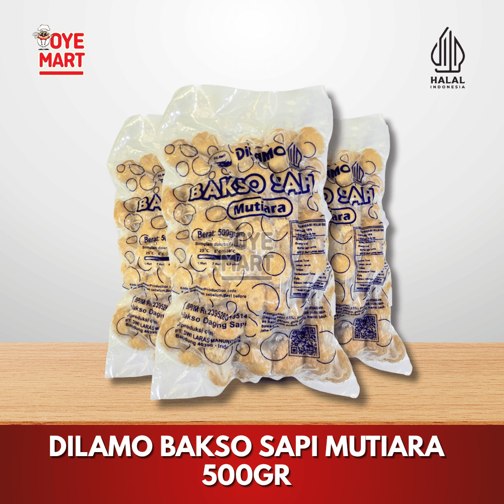 Jual DILAMO BAKSO SAPI MUTIARA 500GR | Shopee Indonesia
