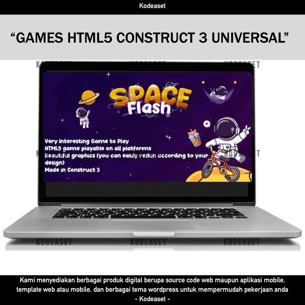 Jual SOURCE CODE APLIKASI WEB GAMES HTML5 CONSTRUCT 3 UNIVERSAL D160 KODEASET | Shopee Indonesia