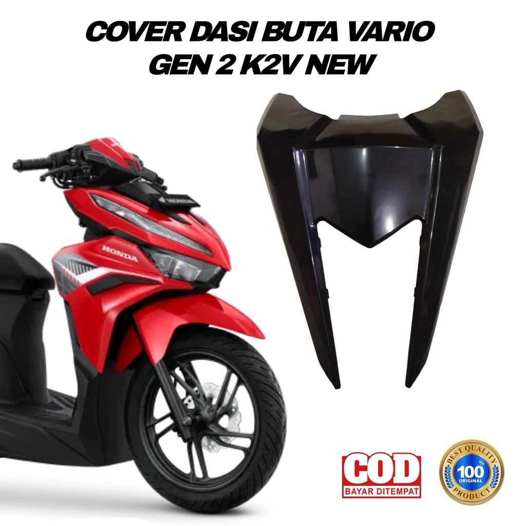 Jual PROMO Dasi Buta Vario Gen 2 K2V Cover Front Top Vario 125 New Led ...