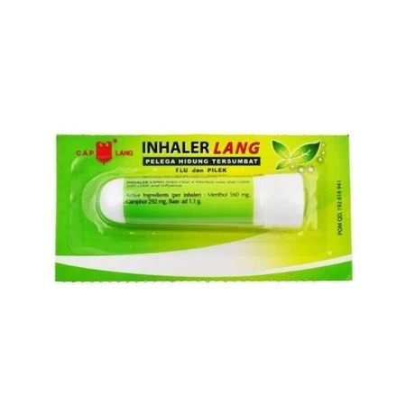 Jual INHALER LANG pelega hidung tersumbat flu dan filek. | Shopee Indonesia