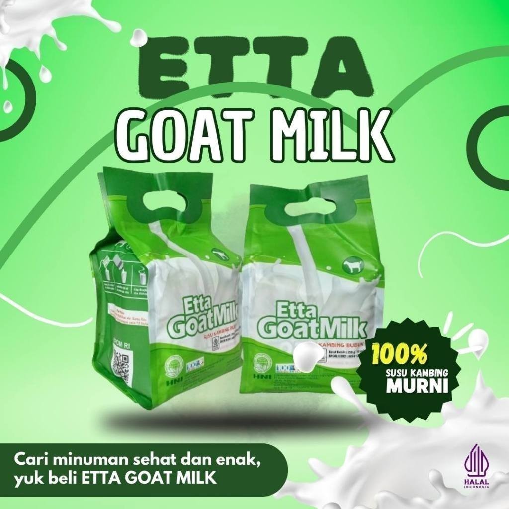 Jual ETTA GOAT MILK (EGM) Susu Kambing Bubuk HNI HPAI - Original ...