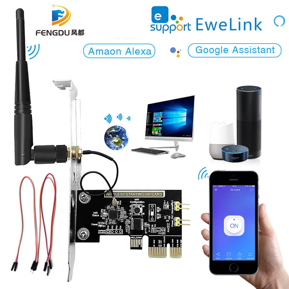 Jual EweLink Mini PC Remote Control Turn On/OFF Switch Boot Card Relay ...