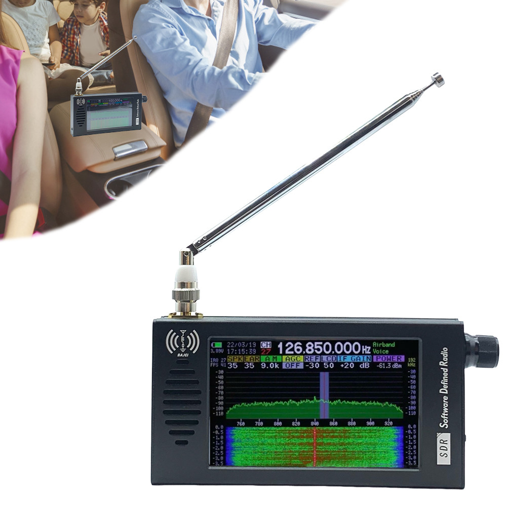 Jual DSP SDR Radio Receiver Shortwave Radio Receiver 4.3 Inch Touch ...