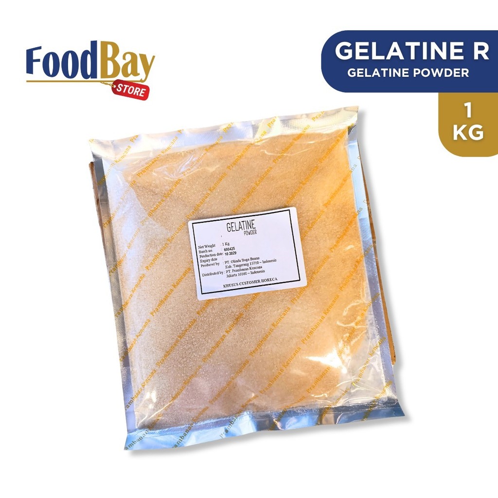 Jual Gelatine R - Gelatine Powder 1 Kg | Shopee Indonesia