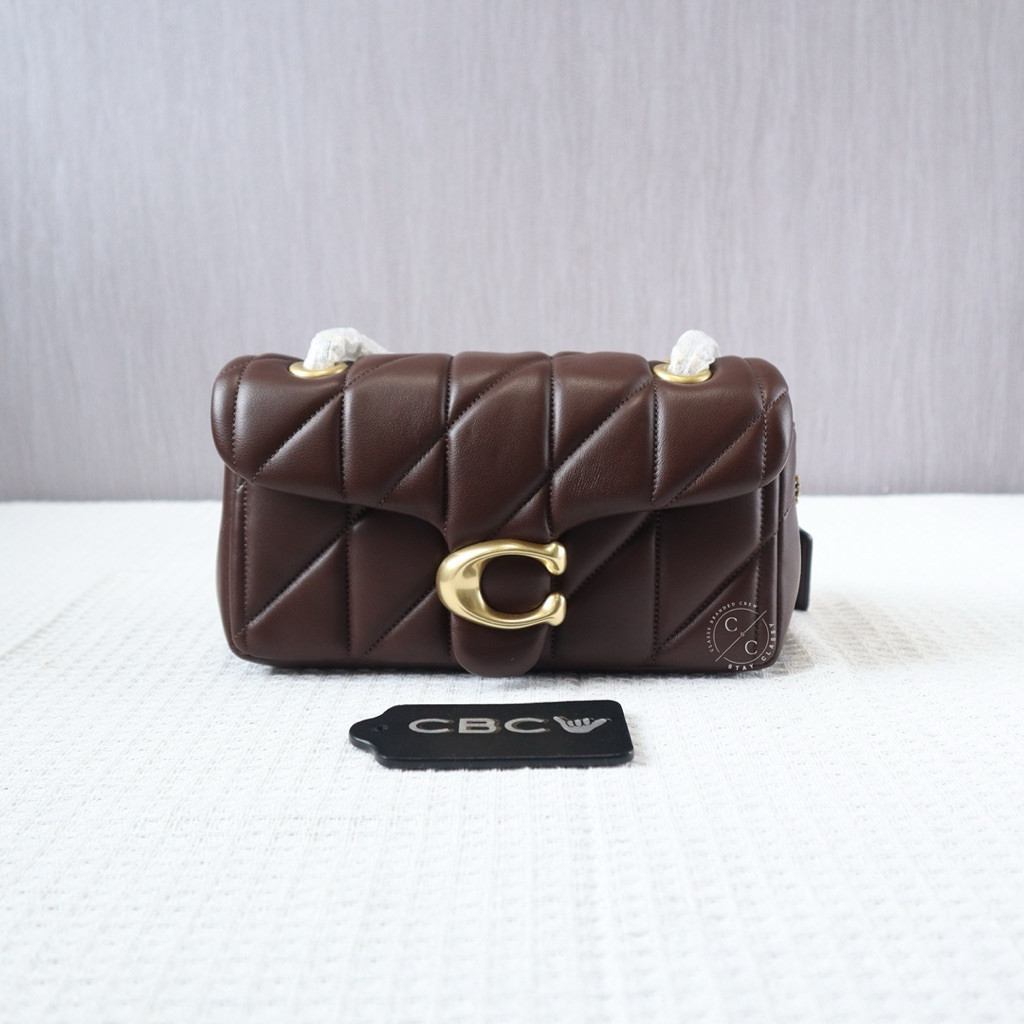 Jual CBC - Tabby 20 Quilted Leather Shoulder Bag Maple READY STOCK ...