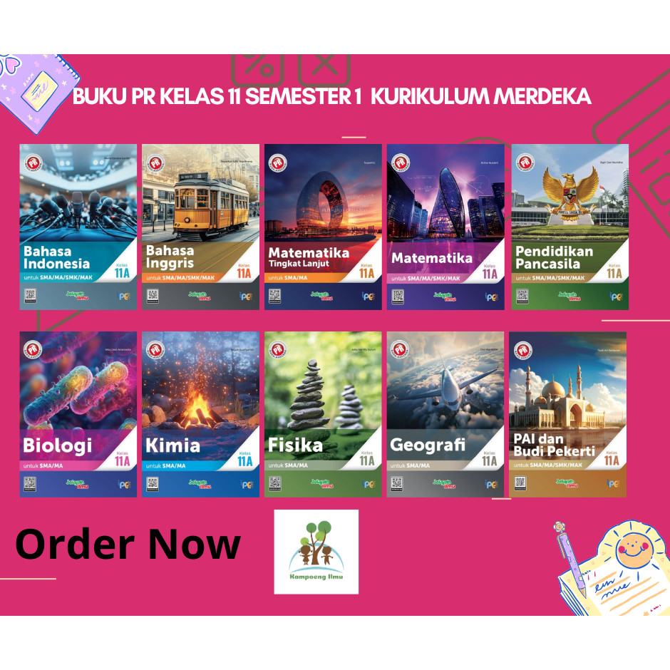 Jual Buku Pr/Lks Kurmer SMA/MA Kelas 11/XIkurikulum Merdeka Semester 1&2 Intan pariwara Tahun ...