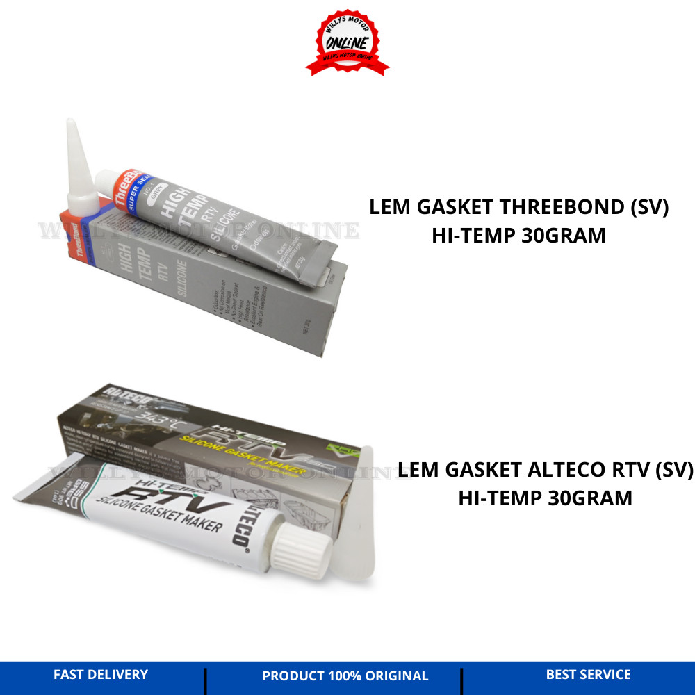 Jual LEM THREEBOND HIGH TEMP gasket lem paking packing lem gasket super ...