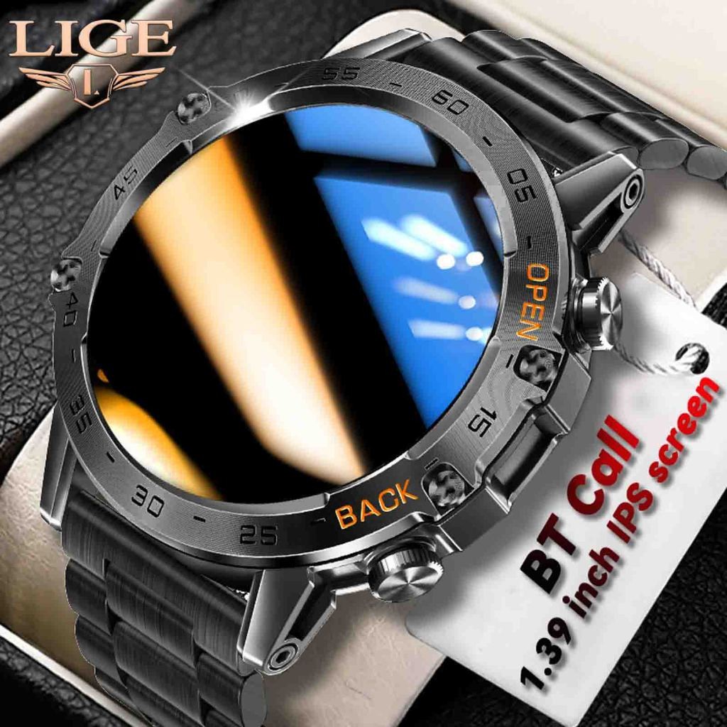 Jual Promo Spesial LIGE Jam Tangan Pintar Panggilan Bluetooth Asli Pria ...