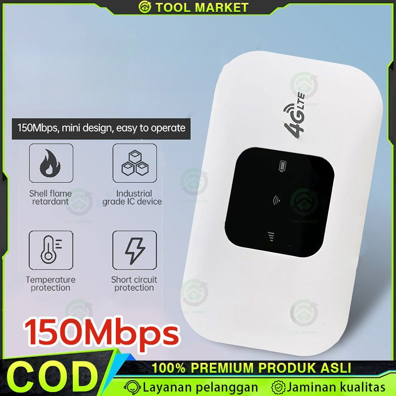 Jual Modem Wifi Mifi 4G LTE k300 Unlock Operator 150Mbps-MJD 150Mbps ...
