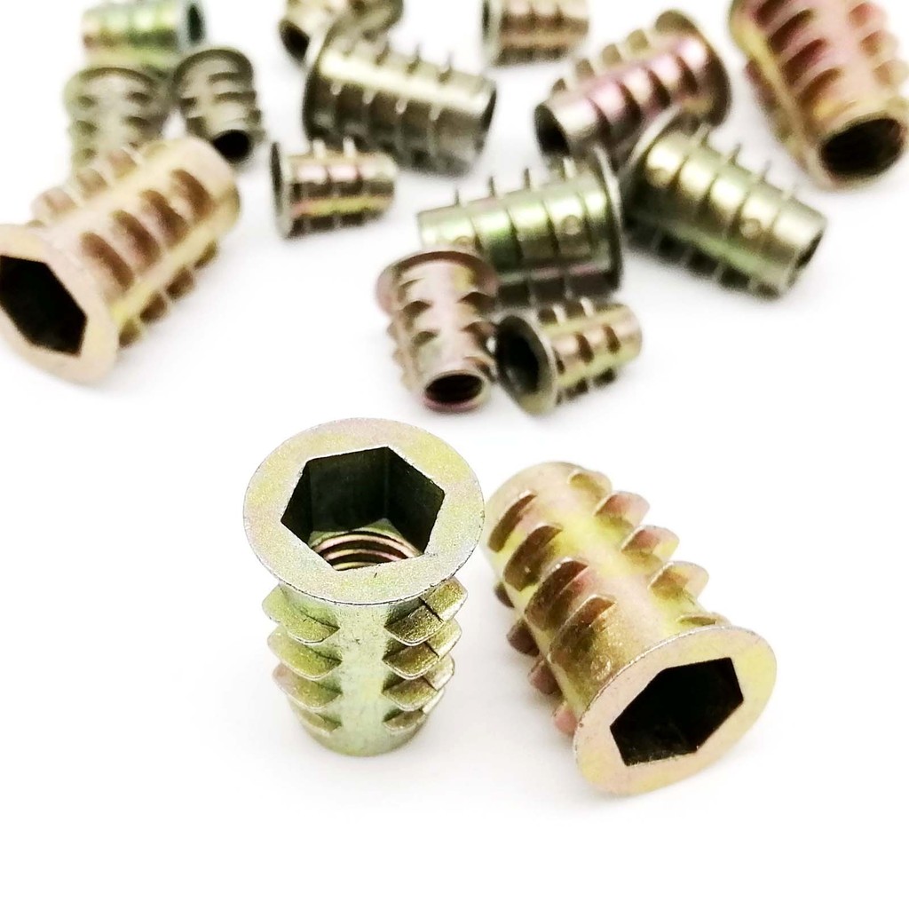 Jual 10pcs M4 M5 M6 M8 M10 Metal Hexagon Hex Socket Allen Head Embedded ...