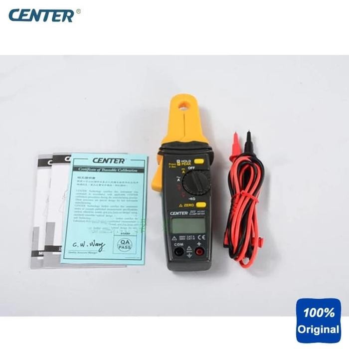 Jual Center-223 1mA Resolution High Resolution AC/DC Clamp Meter CENTER ...
