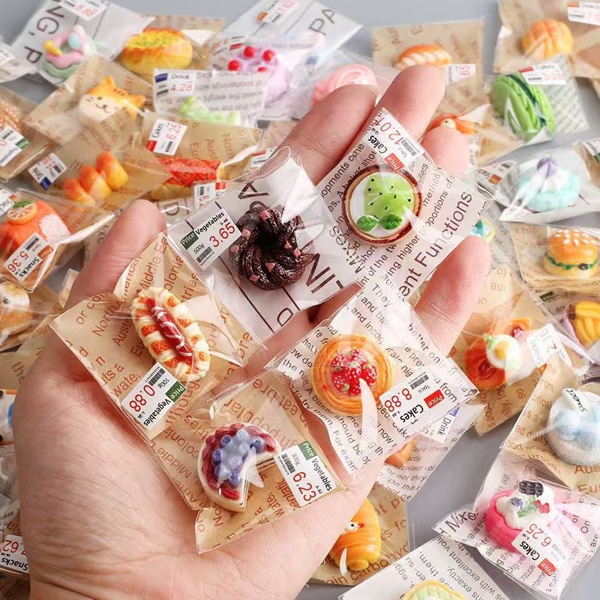 Jual 10 Pcs Mini Foods Resin Lucu - Miniatur Makanan - Dekorasi ...