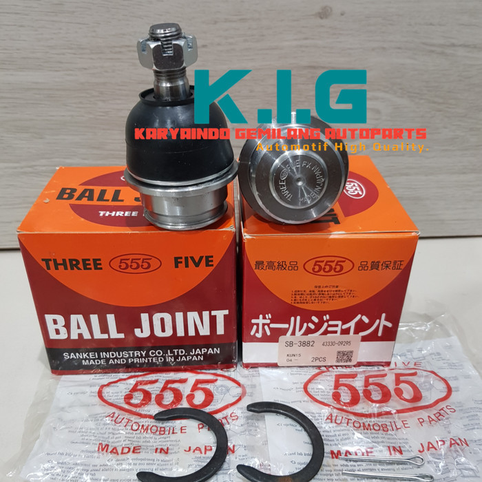 Jual BALL JOINT LOW BAWAH INNOVA FORTUNER HILUX 2004-2015 MEREK 555 ...