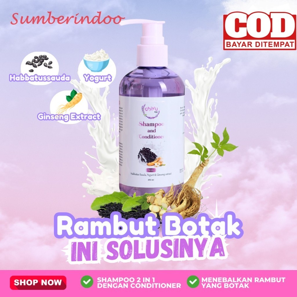 Jual Chiyu Hair Shampoo & Conditioner Anti Ketombe Anti Rontok Kutu ...